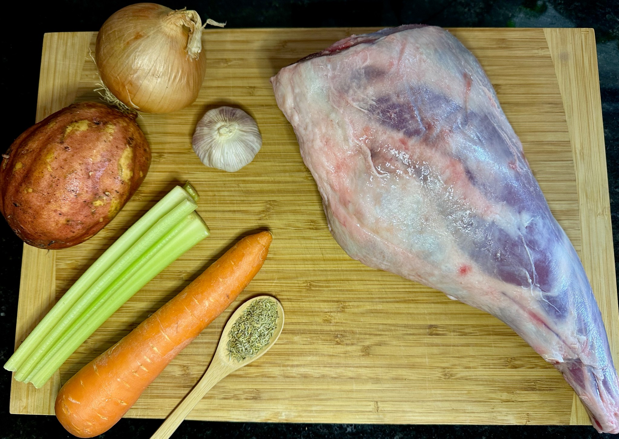 Slow-roast leg of lamb | Easy Clean Eats