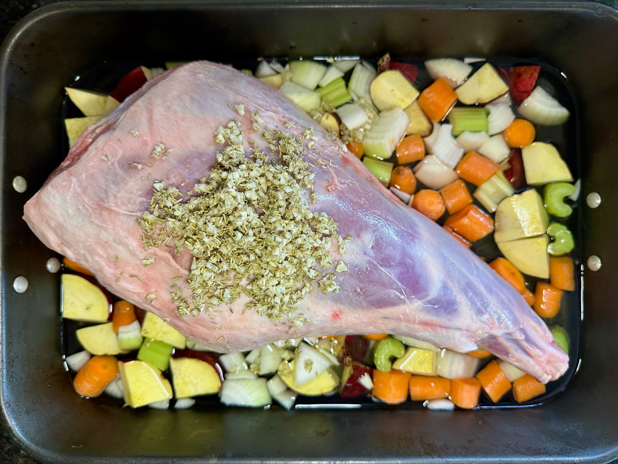 Slow-roast leg of lamb | Easy Clean Eats