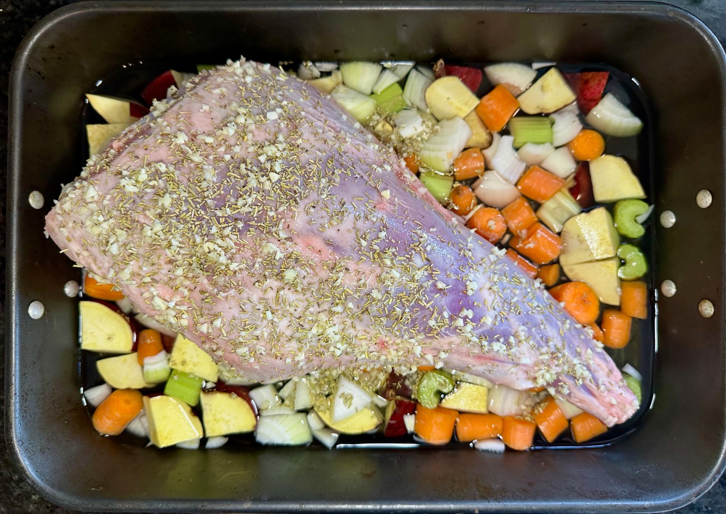 Slow-roast leg of lamb | Easy Clean Eats