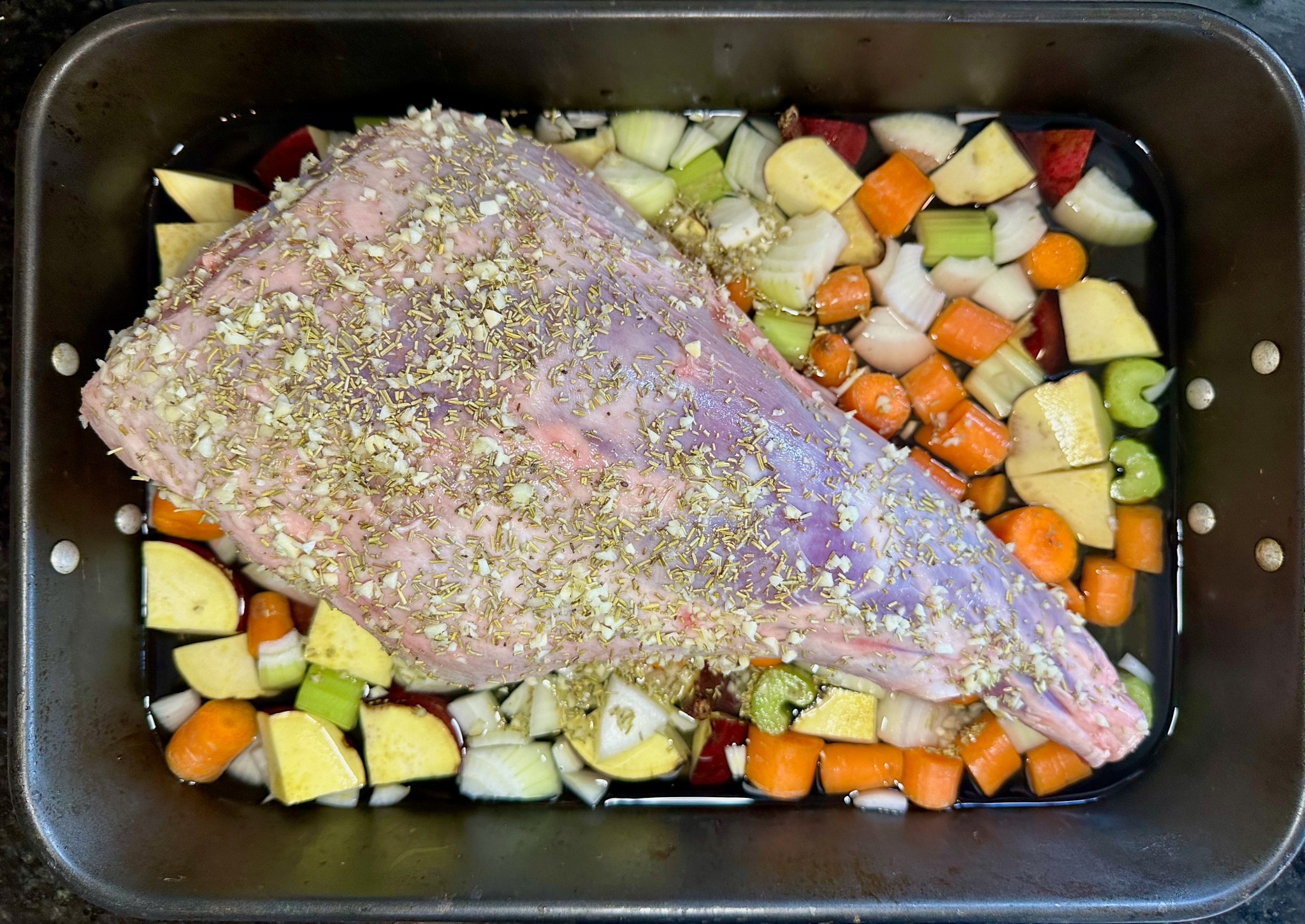 Slow-roast leg of lamb | Easy Clean Eats