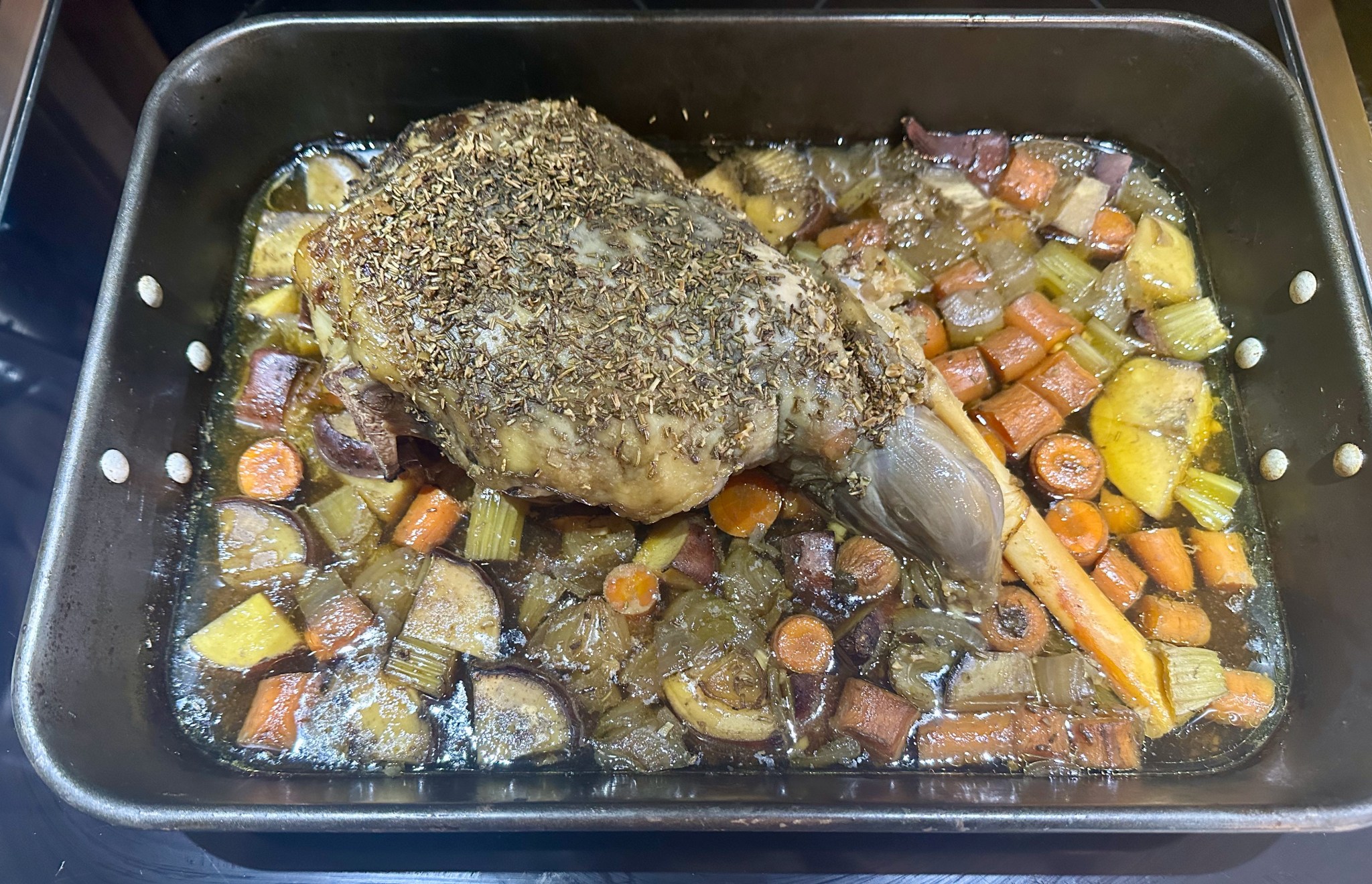 Slow-roast leg of lamb | Easy Clean Eats